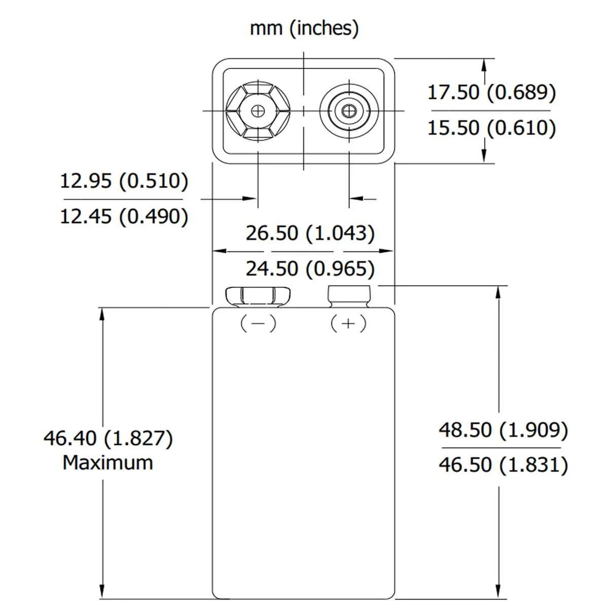 9 Volt Battery Specifications and Key Features