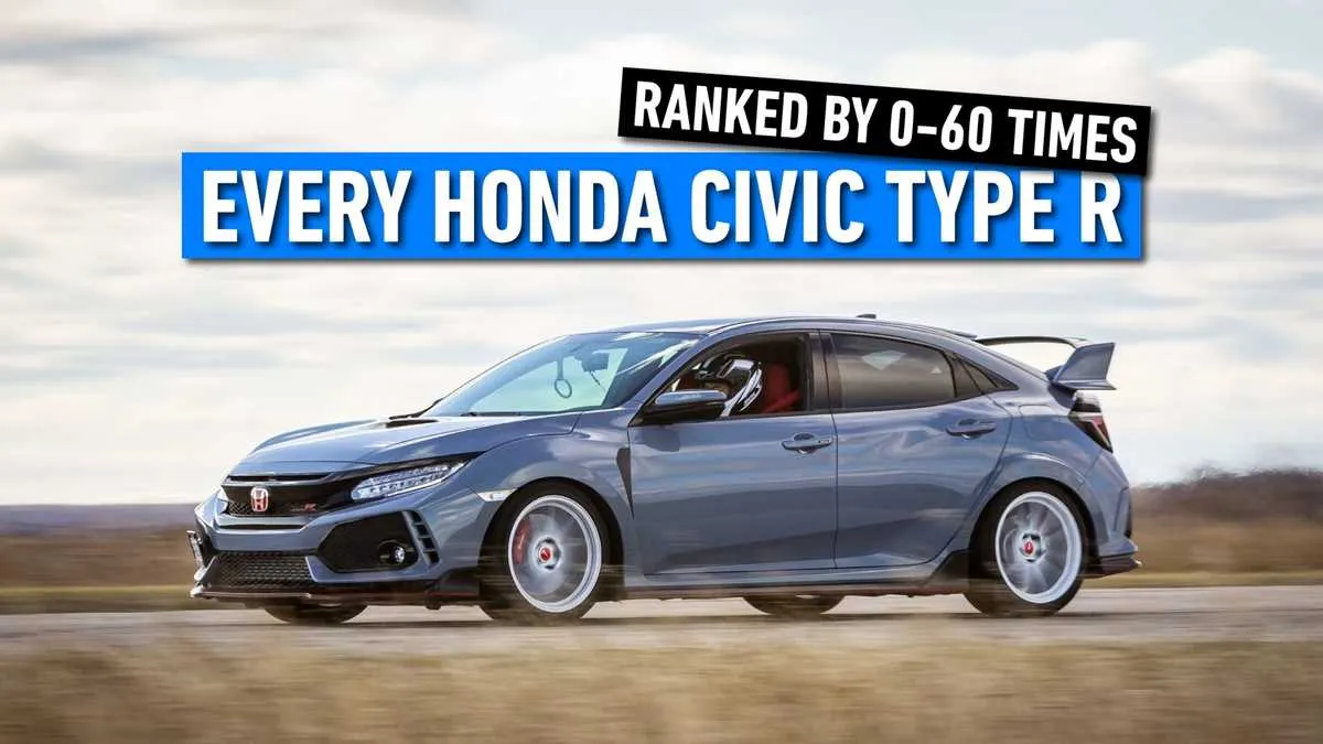 Honda Civic Type R 0 to 60 Performance Specs