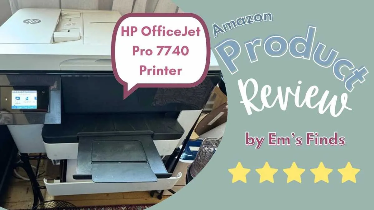 HP OfficeJet 7740 Printer Specifications and Features