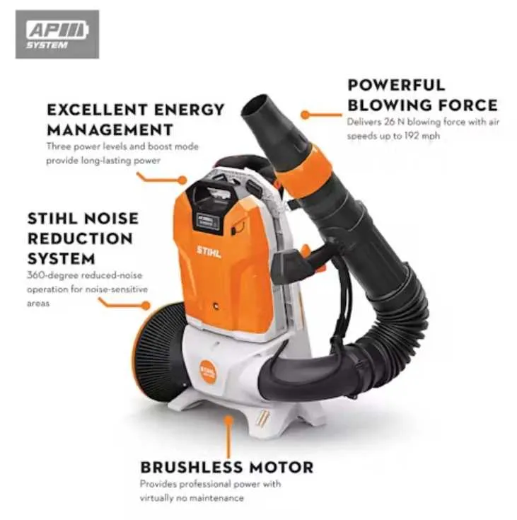 Stihl Backpack Blower Specifications and Features