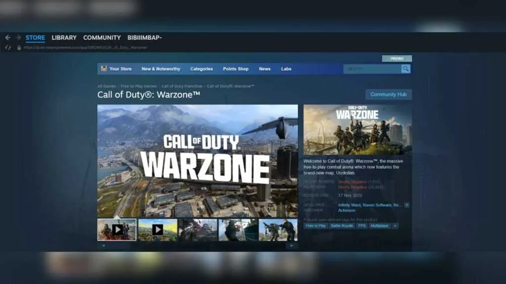 Warzone minimum system requirements for smooth play