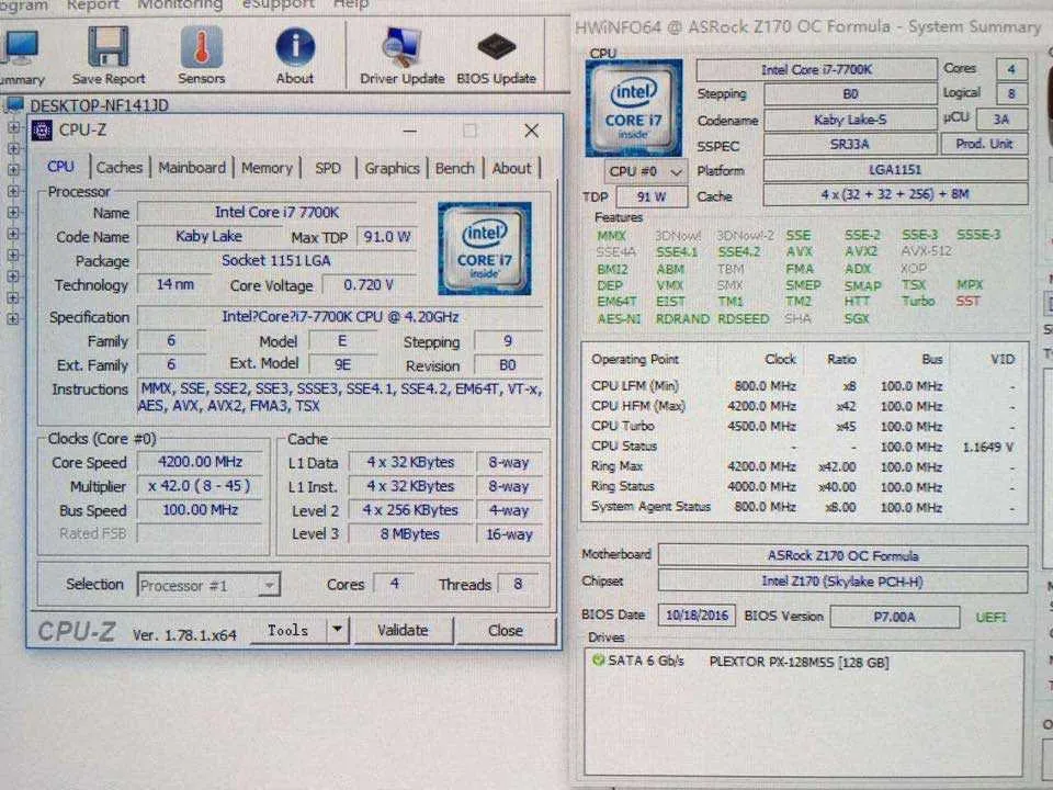 Core i7 7700k Specifications and Performance Details