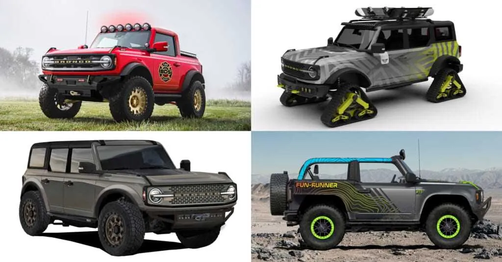 2021 Ford Bronco Specifications and Features